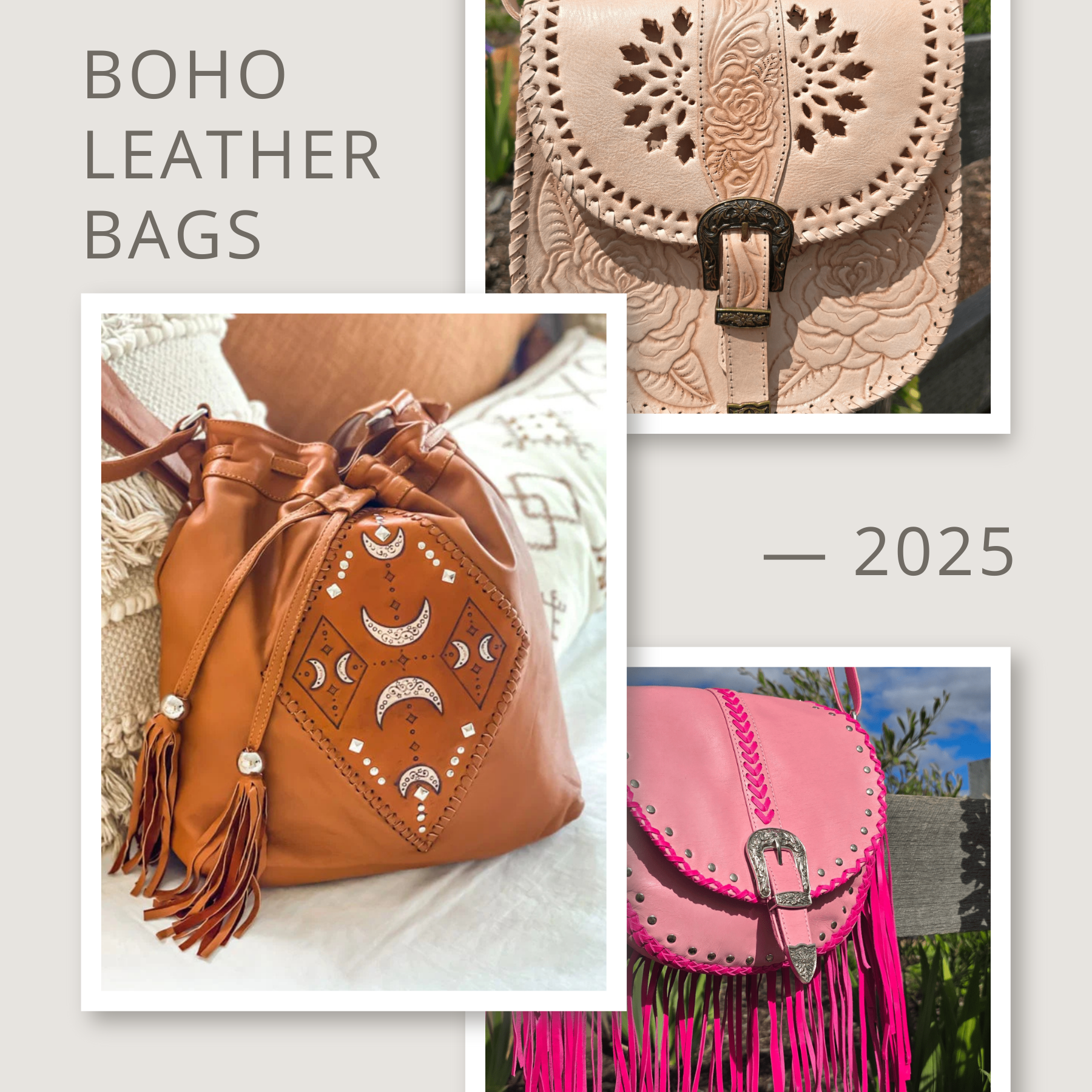 The Ultimate Guide to Bohemian Leather Handbags | Boho Bags Australia ...